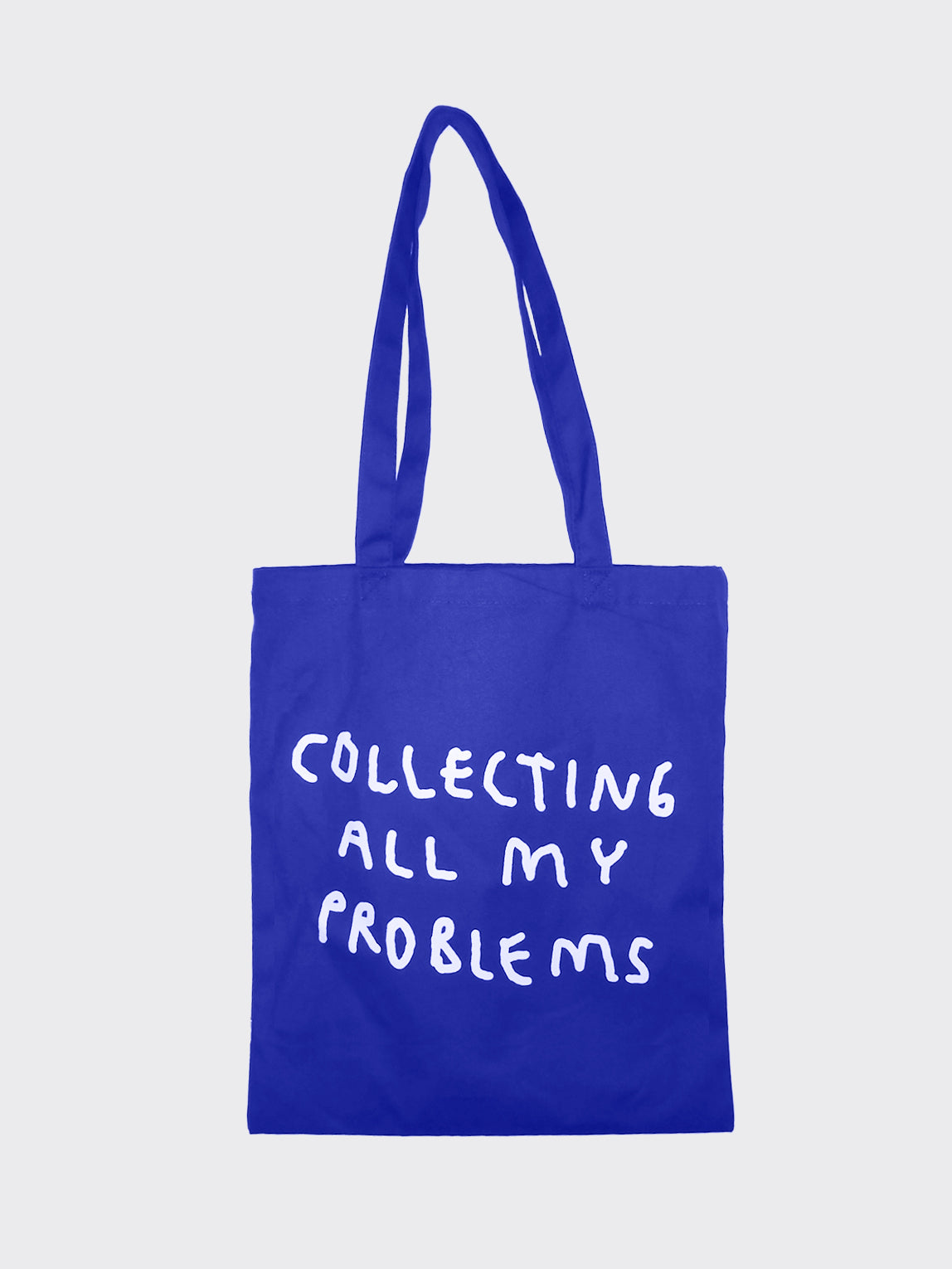 collecting my problems blue bag | yahya studio by johanna schwarzer ...